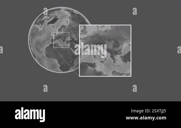 Bua Island. Presentation of the location on a bilevel elevation map ...