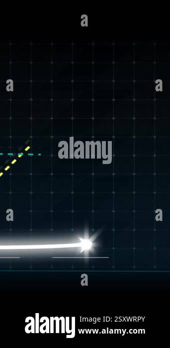 Business growth concept in allusive graph chart showing marketing sales ...