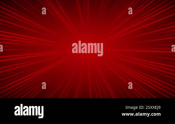 Red radial background, creative animated light ray background ...
