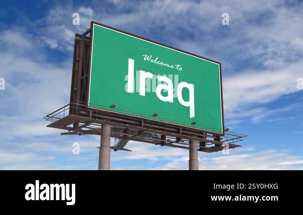 Iraq road sign Stock Videos & Footage - HD and 4K Video Clips - Alamy