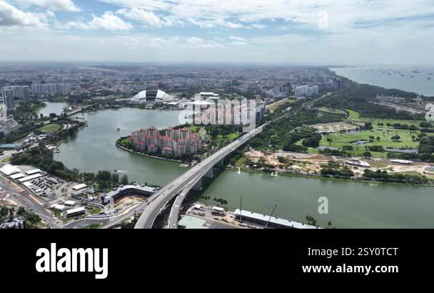 Singapore, Central Region, Singapore, July 4th, 2024: Benjamin Sheares ...