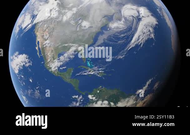 Experience a breathtaking journey with our 4K "Earth to USA Map ...