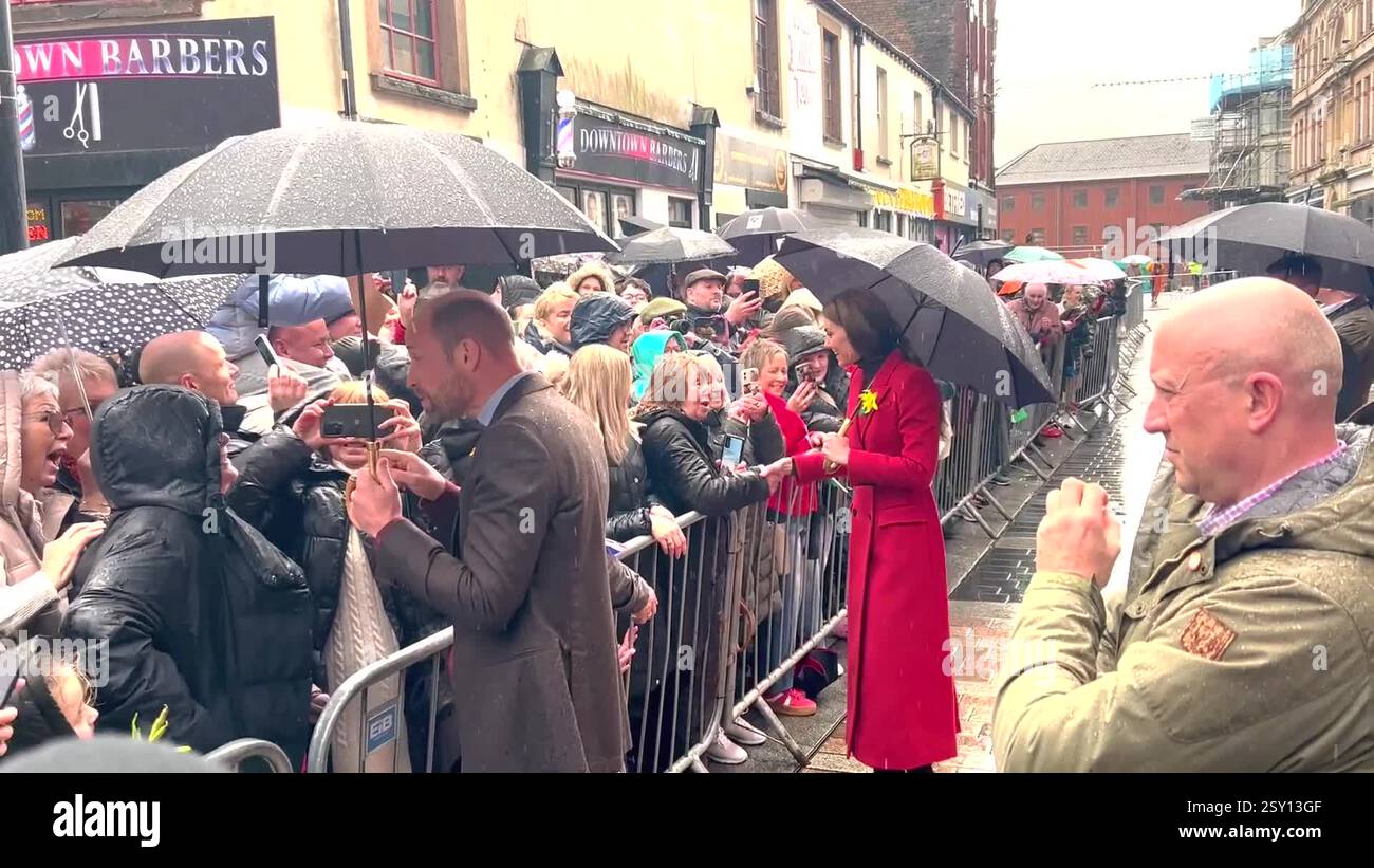 William and Kate visit Meadow Street Community Garden and Woodland ...