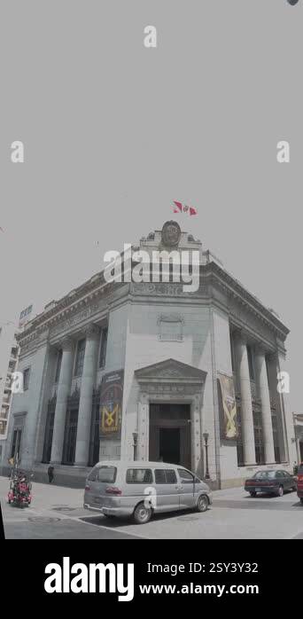 former Reserve Bank of Peru, currently a museum Stock Video Footage - Alamy