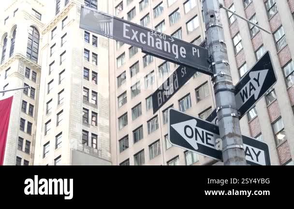 New York City, United States. Lower Manhattan Downtown Financial ...