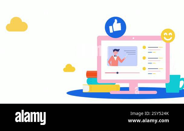 online education, learning, learning, digital, e - learning, online training concept. modern ...