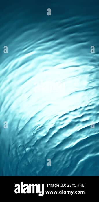 Super Slow Motion of Blue Water Waves in Detail. Filmed on High Speed ...