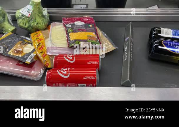 Aldi supermarket checkout counter Stock Videos & Footage - HD and 4K ...