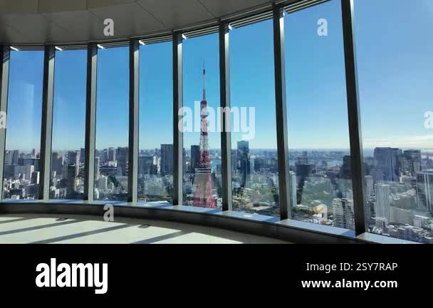 Azabudai Hills Tokyo Japan Modern Urban Development View, Dec 5, 2024 Stock Video Footage - Alamy