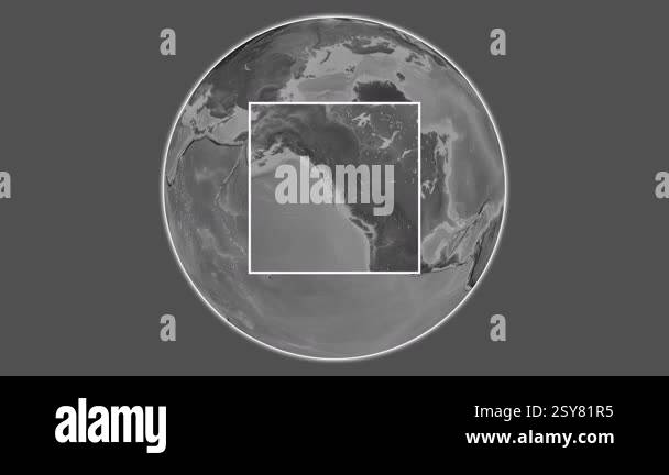 Betton Island. Presentation of the location on a bilevel elevation map ...