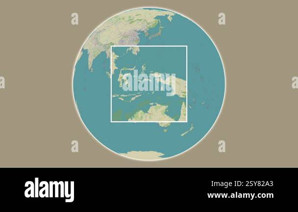 Pulau Banda Besar Island. Presentation of the location on a OpenStreet ...