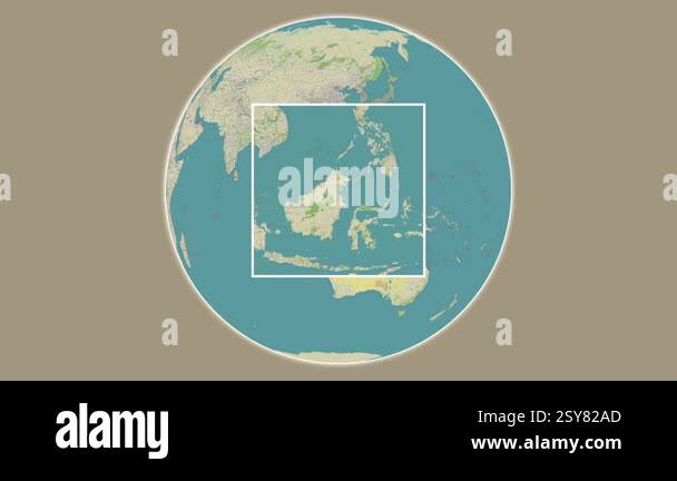 Pulau Bangkudulis-kecil Island. Presentation of the location on a ...