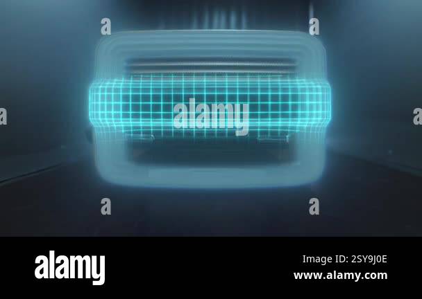 Airport Security Checkpoint: VFX Animation Visualizing Inside of ...