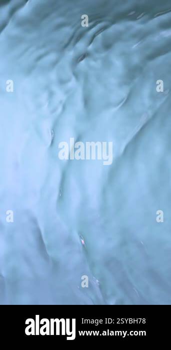 Super Slow Motion of Blue Water Waves in Detail. Filmed on High Speed ...