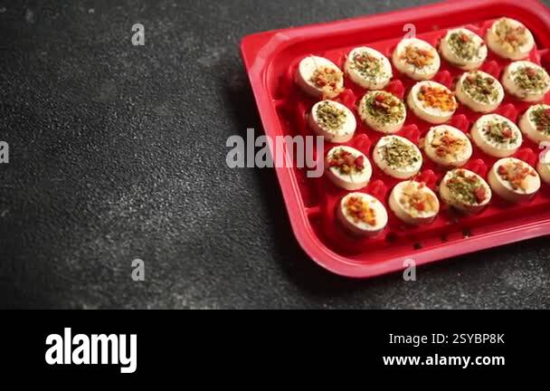 cheese appetizer soft cheese with herbs and tomatoes pieces fresh tasty ...