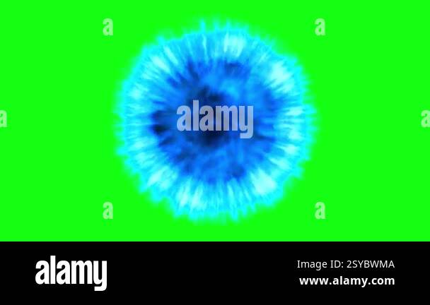 Magic Vortex Portal Teleport Animation Green Screen Background Stock ...