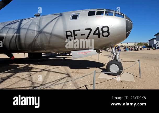 Albuquerque, USA - 10 23,2023: B-29 Superfortress at the National ...