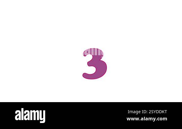 I have created hand made animated numbers from 1 to 10 to sell on stock ...