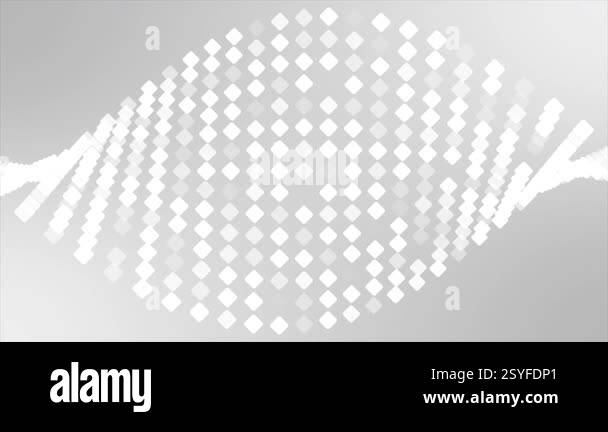 Animated white color appearing and disappearing rhombus shapes modern ...