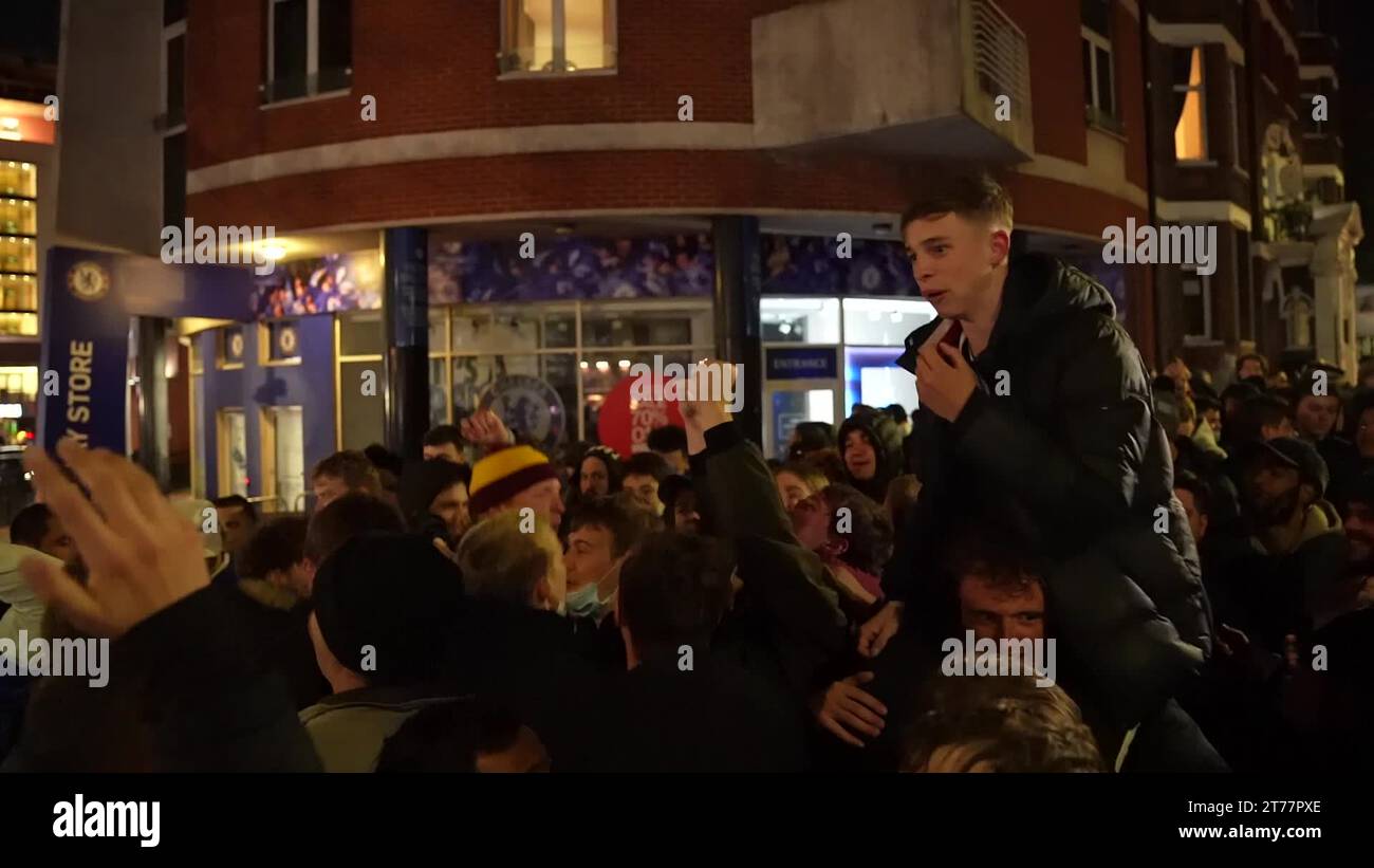Chelsea stadium fans Stock Videos & Footage - HD and 4K Video Clips - Alamy