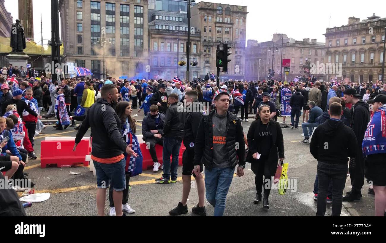 Rangers fans Stock Videos & Footage - HD and 4K Video Clips - Alamy