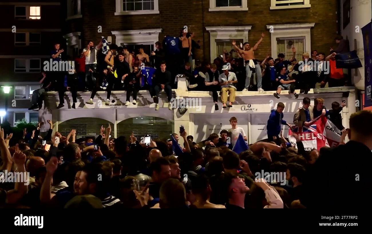 Chelsea supporter Stock Videos & Footage - HD and 4K Video Clips - Alamy