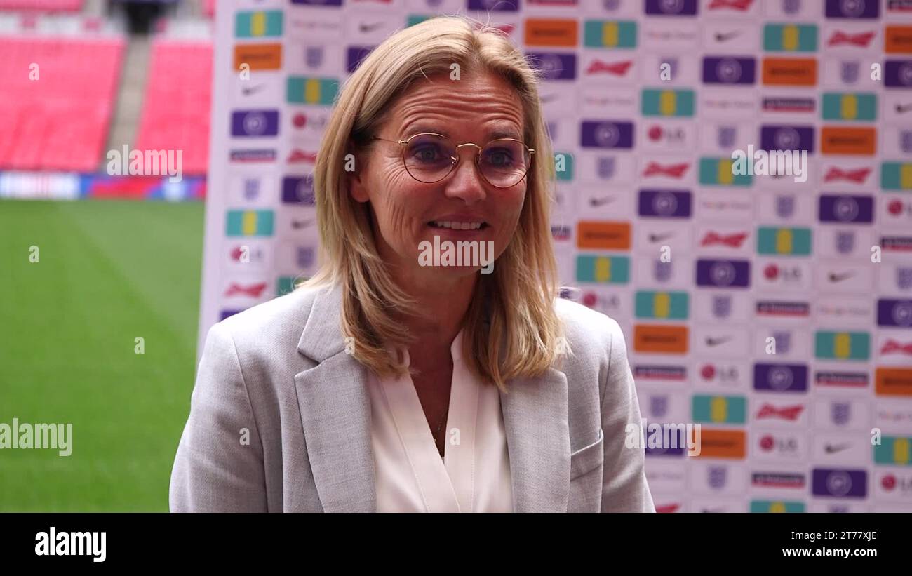 Sarina Wiegman 'excited' to take up Lionesses head coach role Stock ...