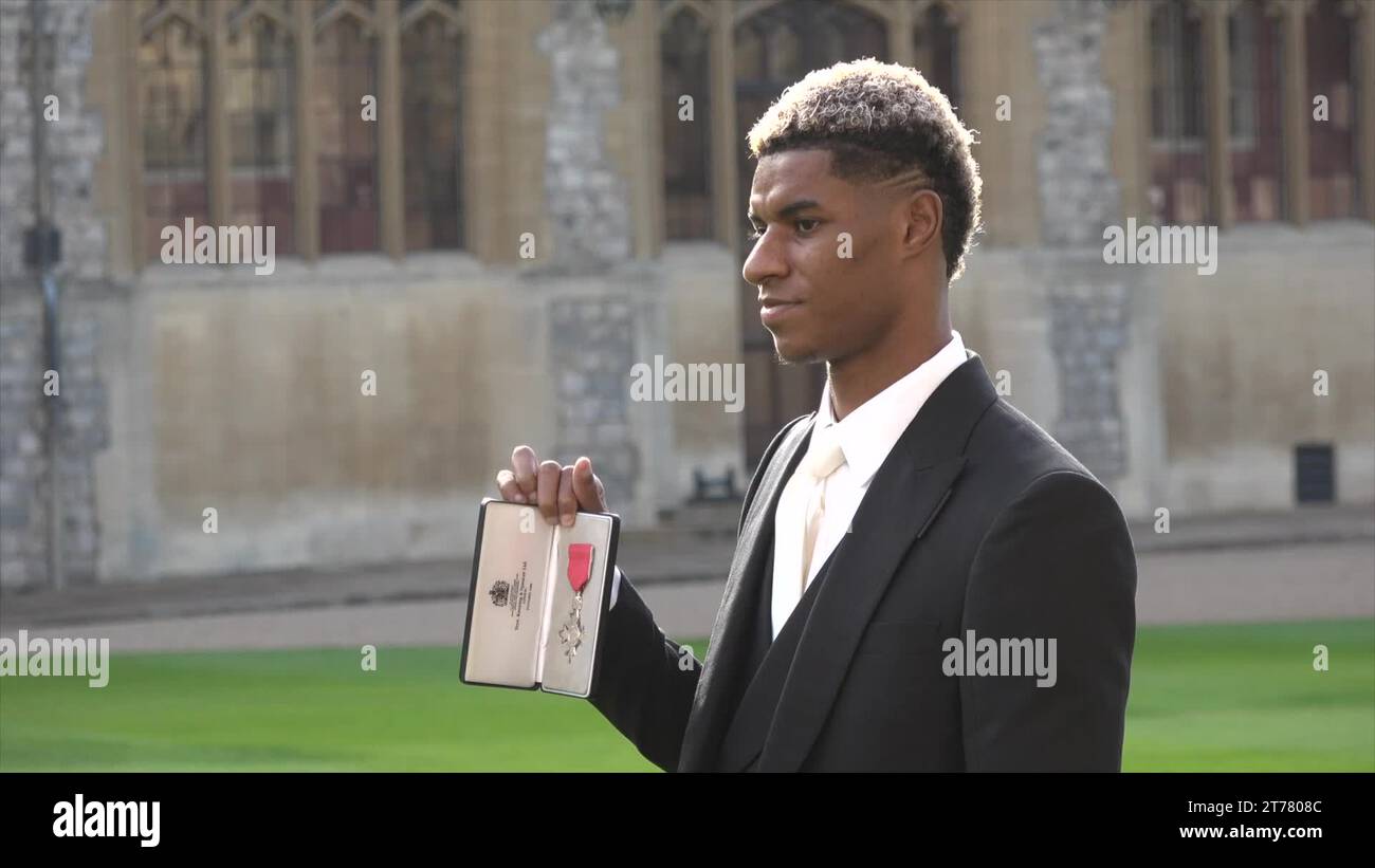 Marcus rashford mbe Stock Videos & Footage - HD and 4K Video Clips - Alamy