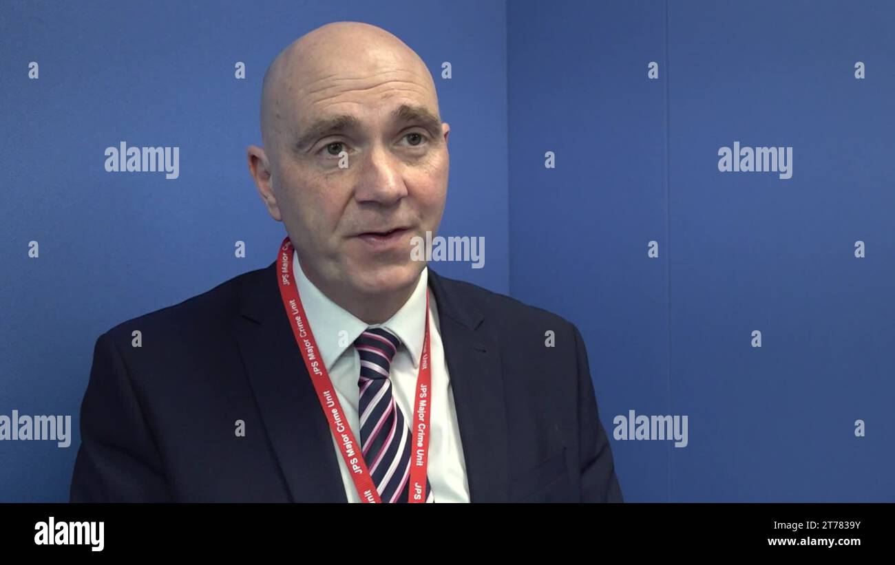 James Watson guilty of murdering Rikki Neave - police interview Stock ...