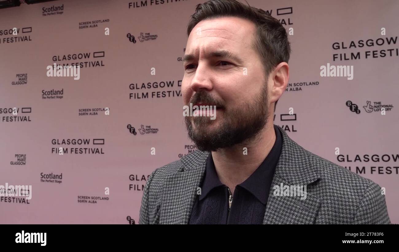 Martin Compston at 20th anniversary screening of first film Sweet ...
