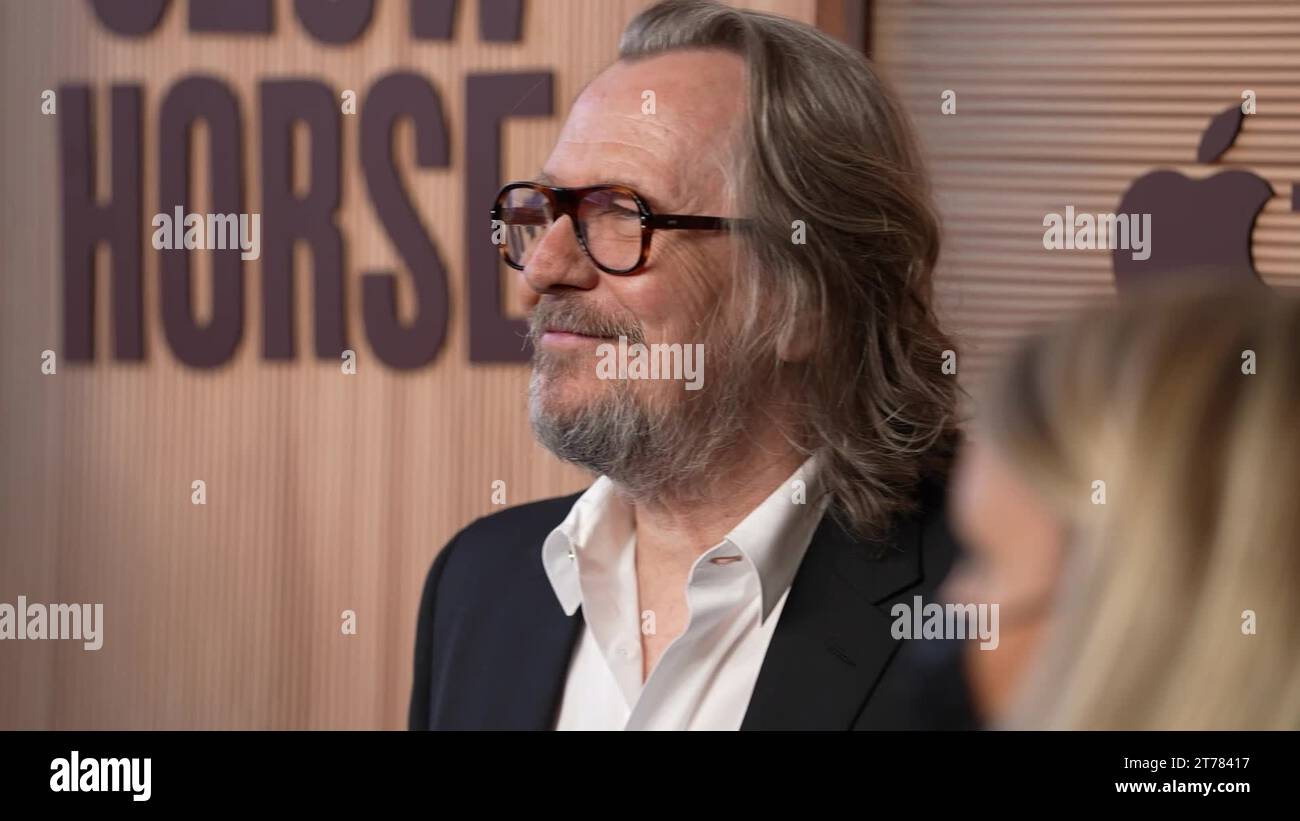Actors Gary Oldman and Jonathan Pryce attend premiere of Slow Horses ...