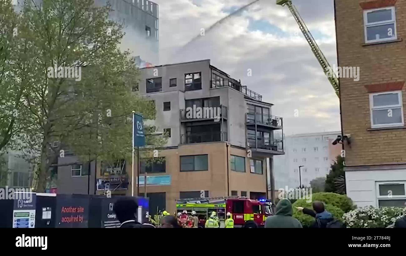 Tackling a fire Stock Videos & Footage - HD and 4K Video Clips - Alamy