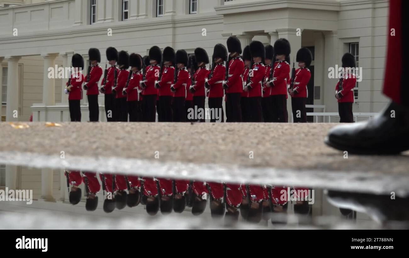 Buckingham palace irish guards Stock Videos & Footage - HD and 4K Video ...