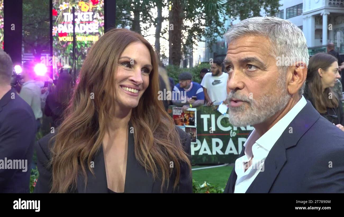 Actor george clooney meets Stock Videos & Footage - HD and 4K Video ...