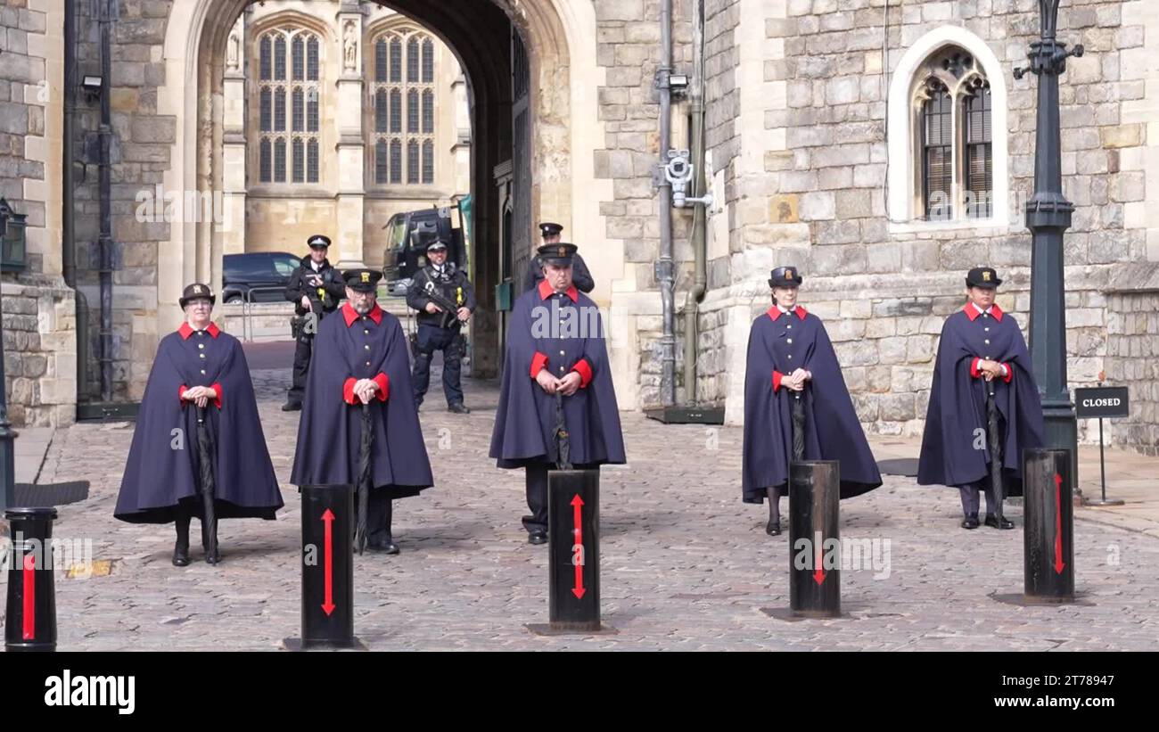 Wardens hold vigil at Windsor Castle as local church opens doors to ...