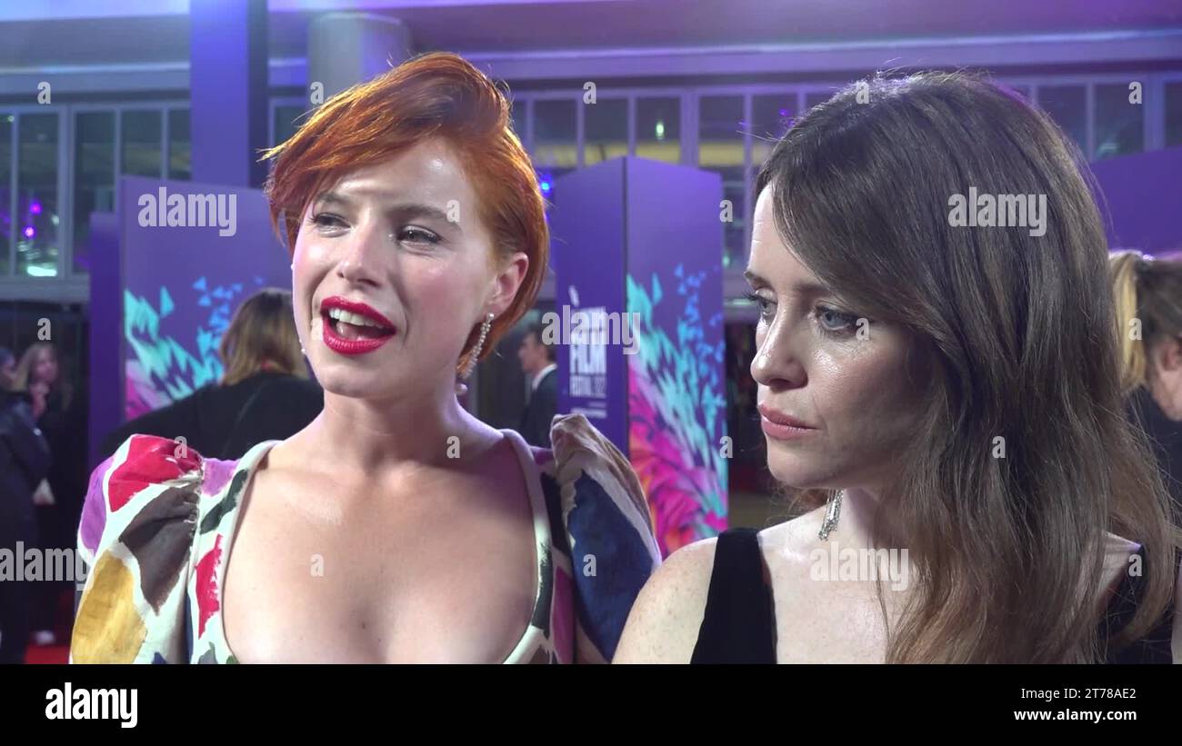 Women Talking cast and crew speak on the red carpet at BFI Film ...