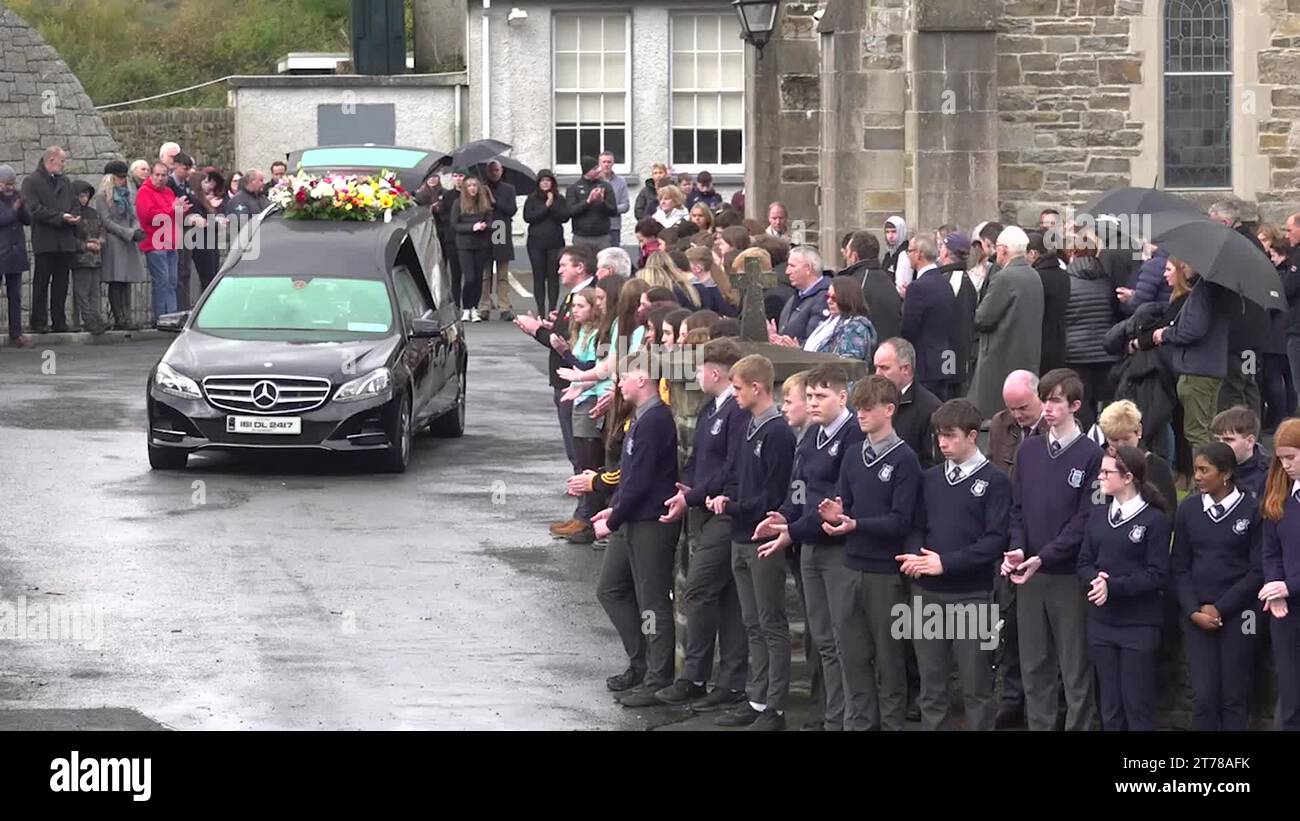 Funeral for 14-year-old Creeslough tragedy victim Leona Harper takes ...