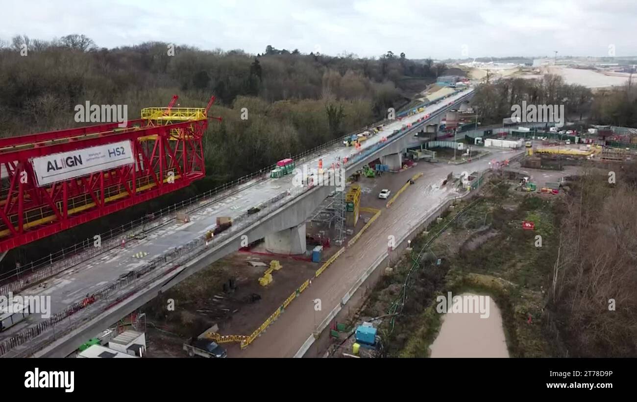 Hs2 railway bridge Stock Videos & Footage - HD and 4K Video Clips - Alamy