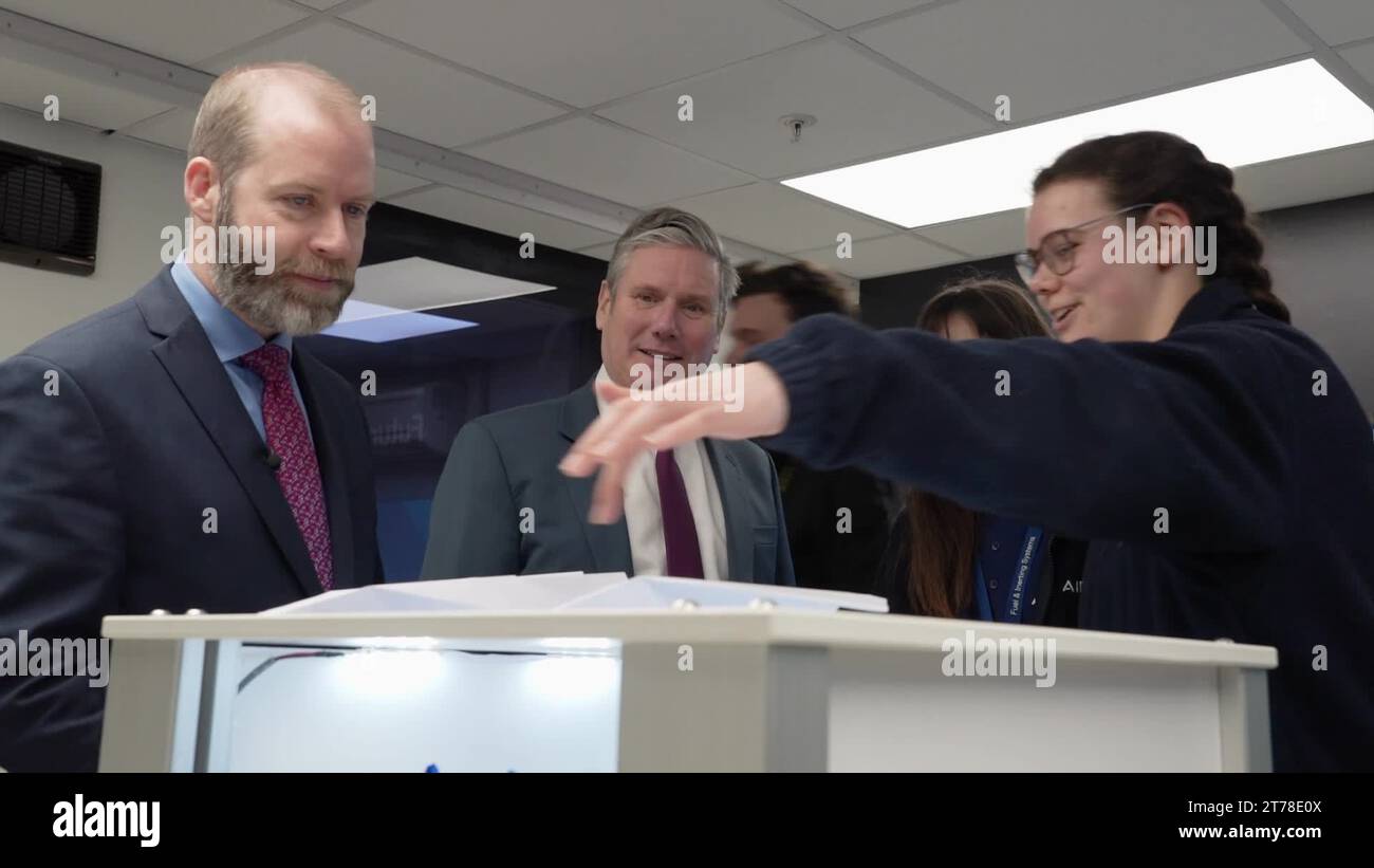 Sir Keir Starmer unveils new Airbus Stem academy at start of ...
