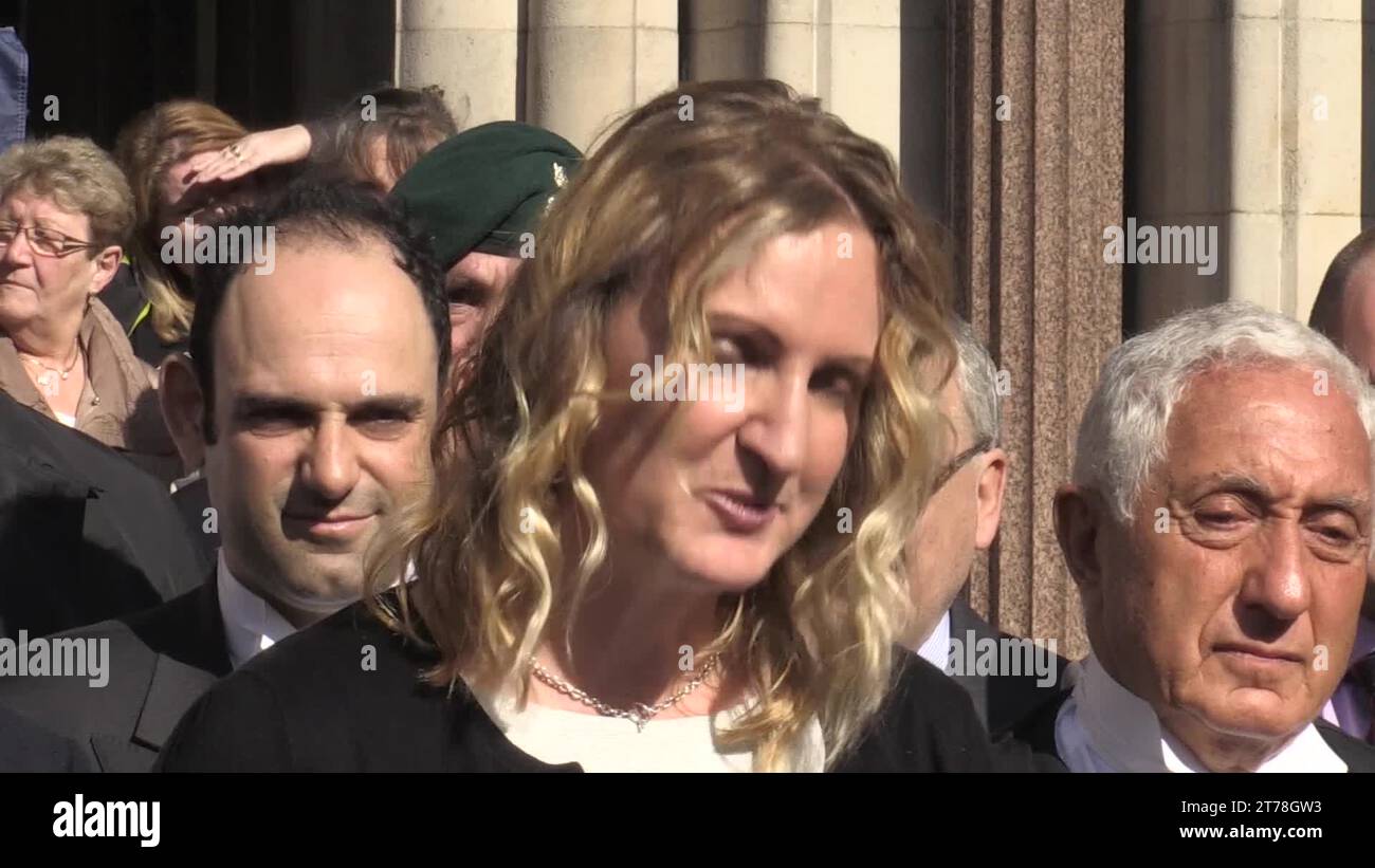 Claire Blackman speaks following Alexander Blackman murder conviction ...