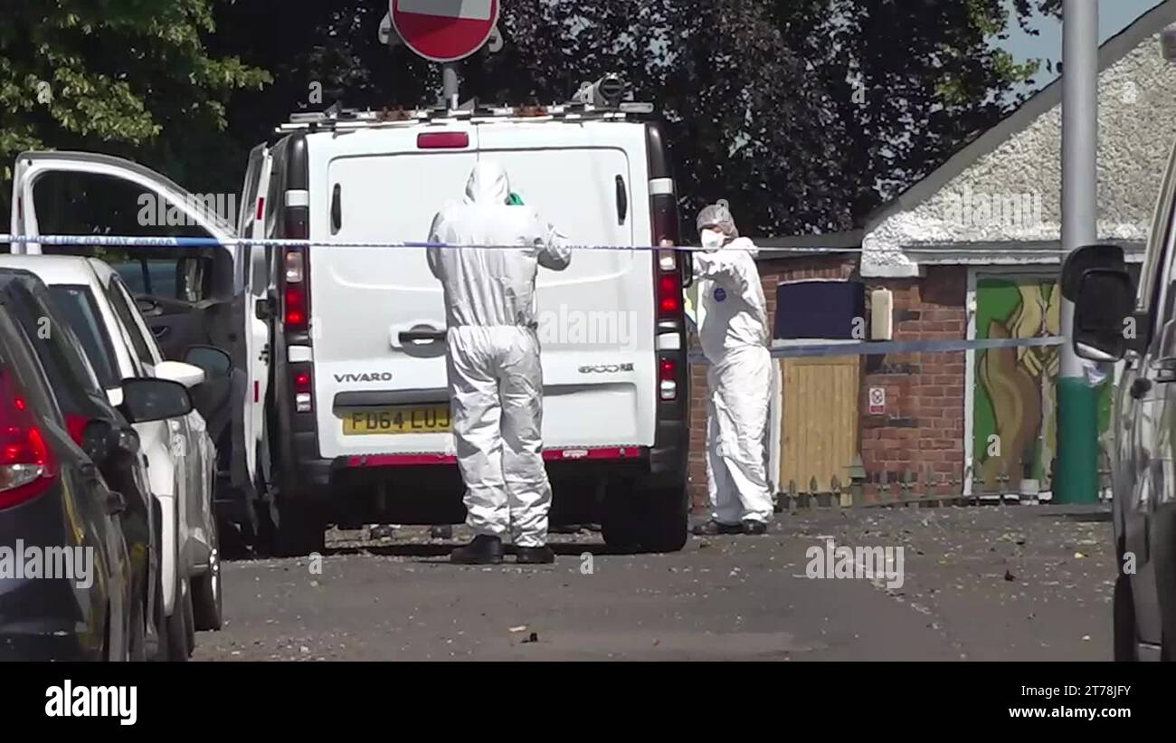 Forensic van crime scene Stock Videos & Footage - HD and 4K Video Clips ...