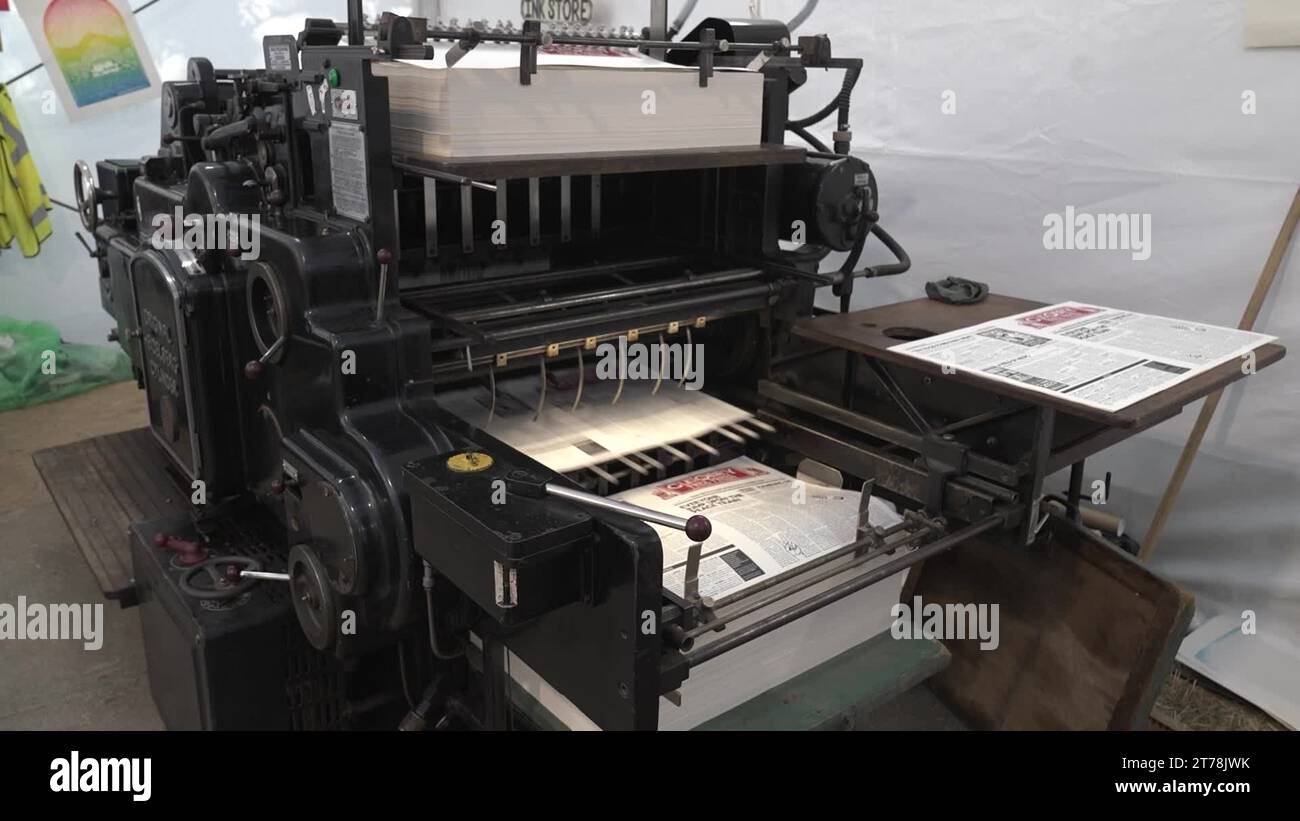 Heidelberg press Stock Videos & Footage - HD and 4K Video Clips - Alamy