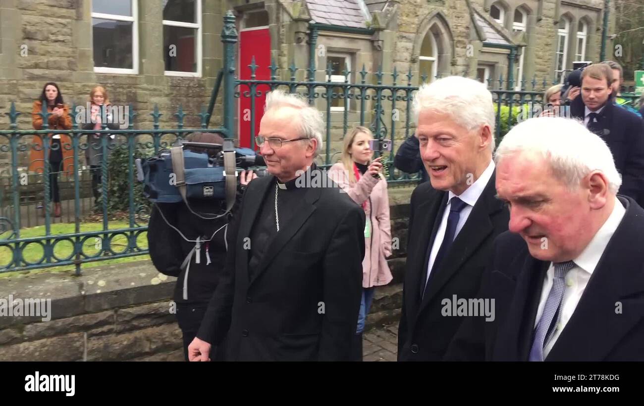 Bill clinton arriving funeral Stock Videos & Footage - HD and 4K Video ...