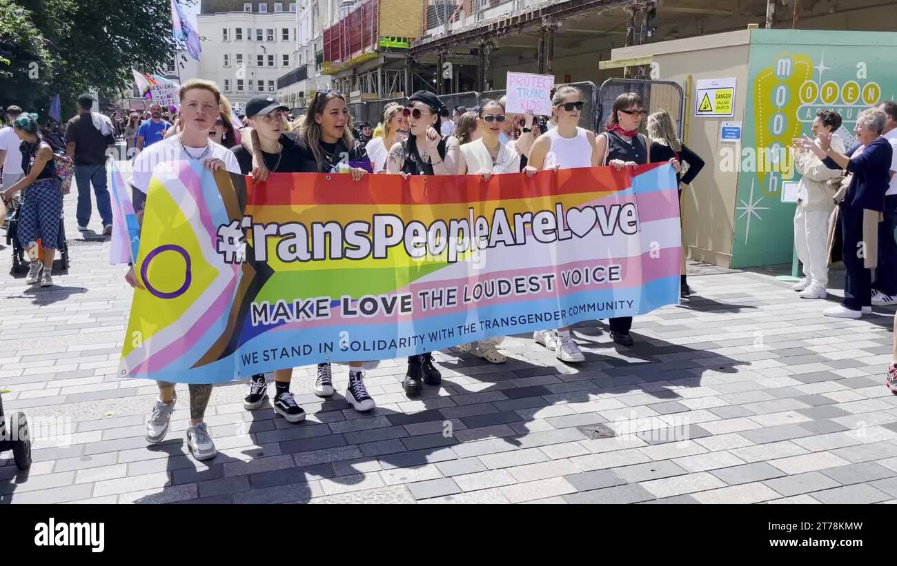 Brighton pride flags Stock Videos & Footage - HD and 4K Video Clips - Alamy