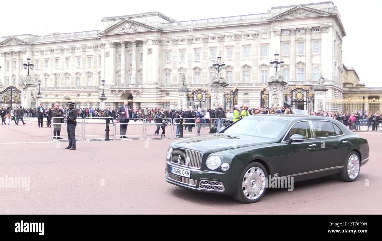 Queen prince philip buckingham palace Stock Videos & Footage - HD and ...