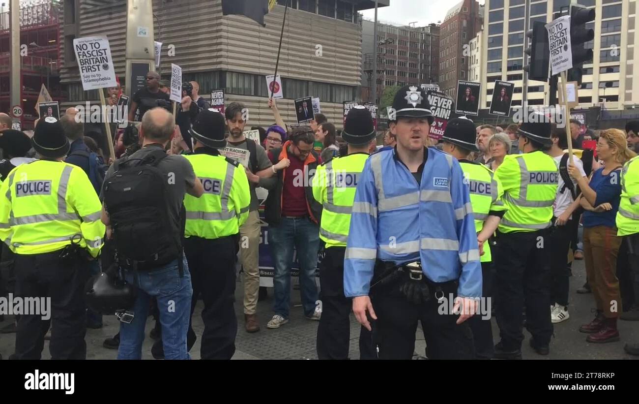 Far right supporters Stock Videos & Footage - HD and 4K Video Clips - Alamy