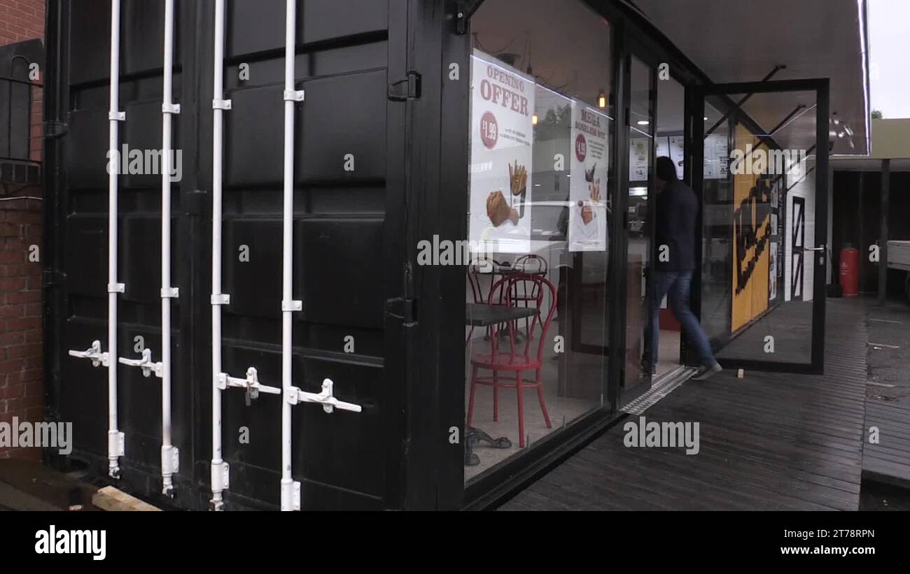 Converted shipping container Stock Videos & Footage - HD and 4K Video ...