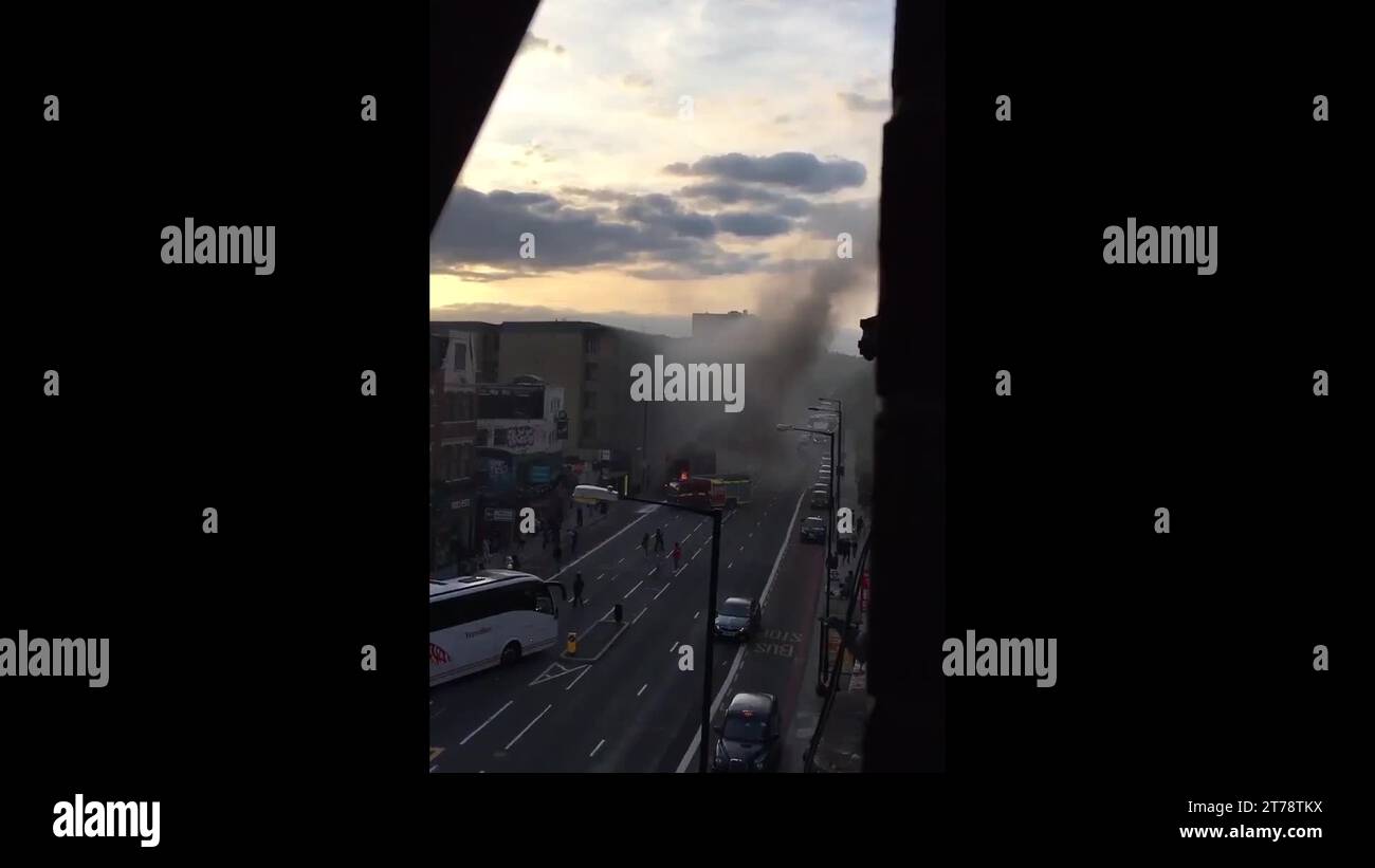 Passengers bus london Stock Videos & Footage - HD and 4K Video Clips ...