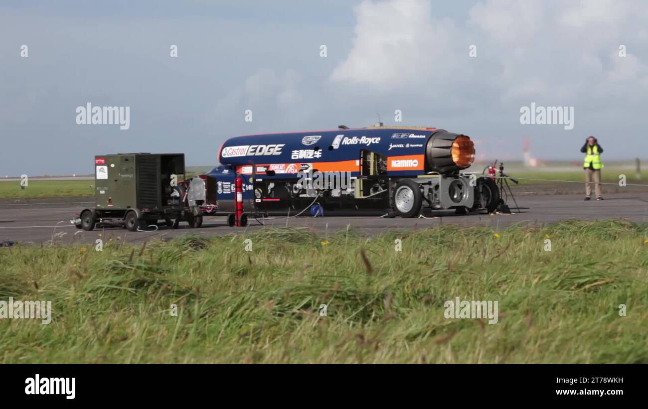 Bloodhound 000mph supersonic racing Stock Videos & Footage - HD and 4K ...