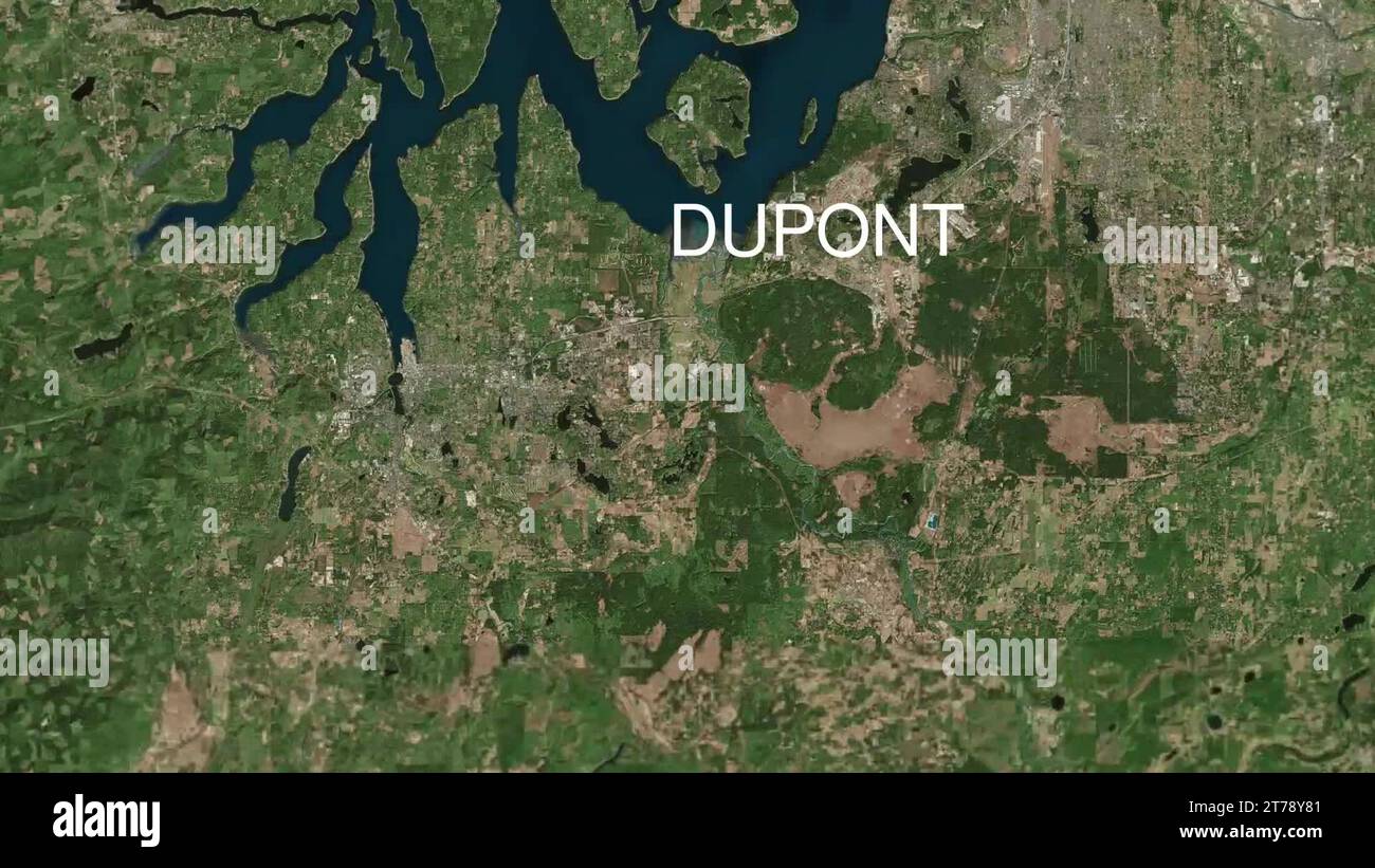 Amtrak train derailment - Map Stock Video Footage - Alamy